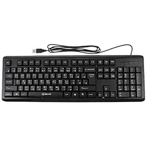 Amazon.in: Buy Mobestech Computer Keyboard 3pcs Full Gaming Office Keyboard Chinese USB Computer ...
