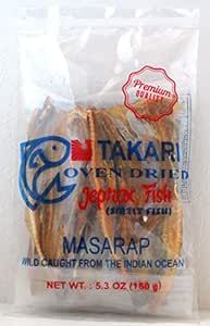 Amazon.com : Takari Oven Dried Jeprox Fish (Smelt Fish) 5.3 oz (150 g ...