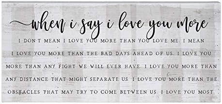 Amazon.com: Simply Said, INC Perfect Pallets 14" Wood Sign - Loved You ...