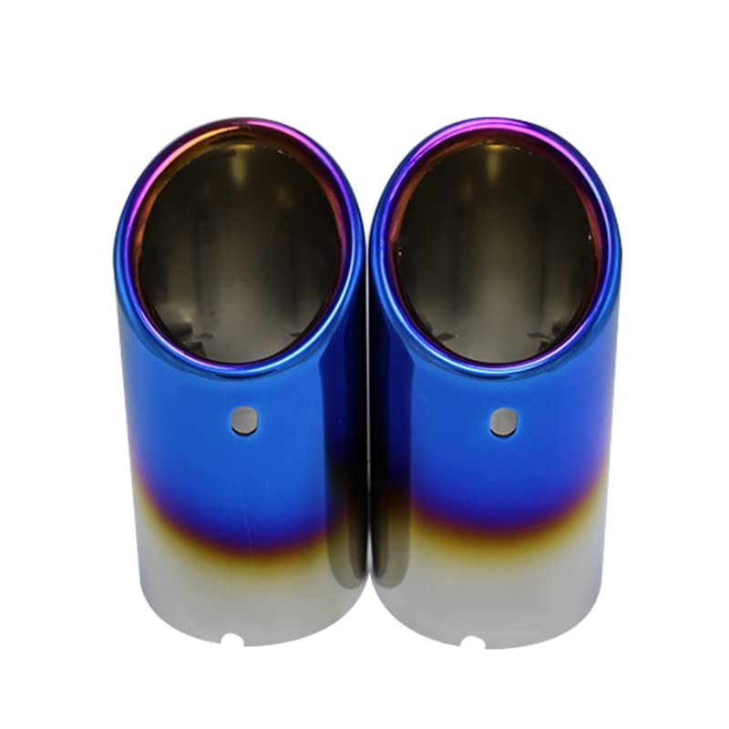 Amazon.com: Exhaust Tips 70mm Car Exhaust Muffler Tip Cover Fit Use For ...
