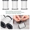 Amazon.com: 3-Spool Nylon Thread Kit - Each 80 Yards, Includes Sewing ...