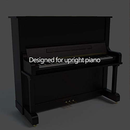 Snapklik.com : Piano Foot Pads Set 4 Pcs Plastic Upright Double Wheel ...