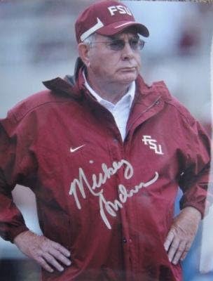 Mickey Andrews Signed FSU NOLES 8x10 Photo PROOF COA - Autographed ...