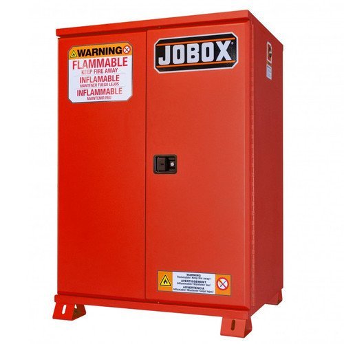 JOBOX 1-856610 45 Gallon Heavy Duty Safety Cabinet, Red: Amazon.com ...