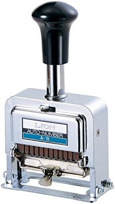 Amazon.com : Lion Pro-Line Heavy-Duty Automatic Numbering Machine, 12 ...