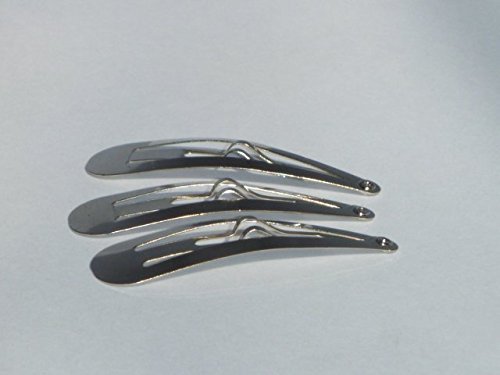 Amazon.com : Yarmulke Clips, Anti-rust Metal Snap Hair Clips Hairpin ...