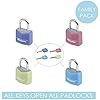 MASTER LOCK Small Padlocks [Key] [Keyed Alike] [Assorted Colours ...