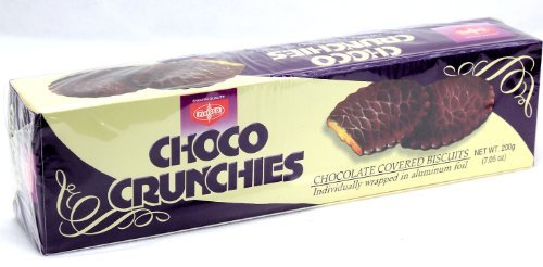 Amazon.com: Choco Crunchies Chocolate Covered Biscuits 200g (Pack of 6 ...