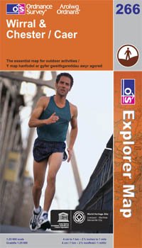 Wirral & Chester OS Explorer Map 266: Amazon.co.uk: Ordnance Survey ...