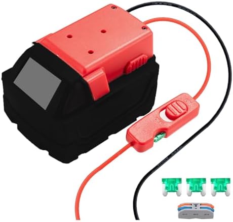 Amazon.com: Upgraded Battery Adapter Compatible for Milwaukee 12V ...