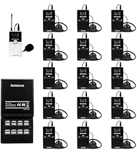 Amazon.com: Retekess TT116 Wireless Tour Guide System, Tour Guide ...
