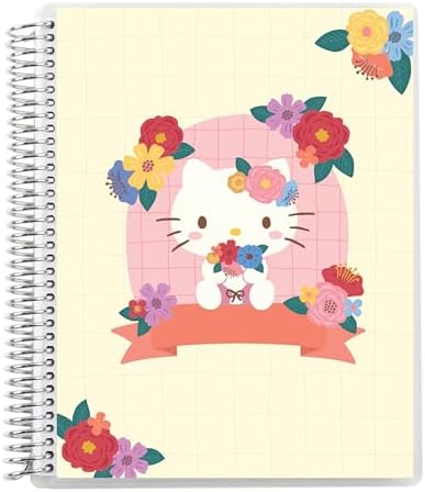 Amazon.com : Erin Condren Designed 8,5x11 Hello Kitty Blushing Bouquet ...