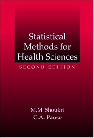 Amazon.co.jp: Statistical Methods for Health Sciences : Shoukri ...