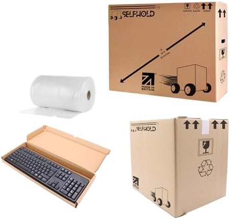 PC Shipping Box Kit includes PC Tower Cardboard Box (59.6cm x 48cm x 31 ...
