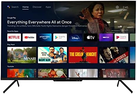 Panasonic 108 cm (43 Inches) 4K Ultra HD Smart Android LED TV TH ...