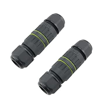 Amazon.com: Ruiwaer 2PCS Junction Box Outdoor 2 Way Waterproof IP68 ...