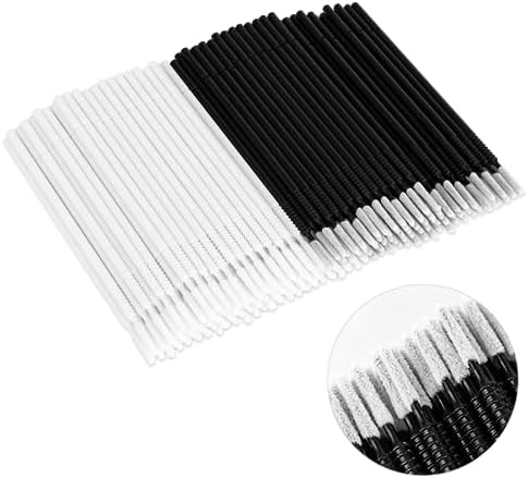 Amazon.com: 200Pcs Disposable Eyelash Brush, Mascara Wands Kits ...