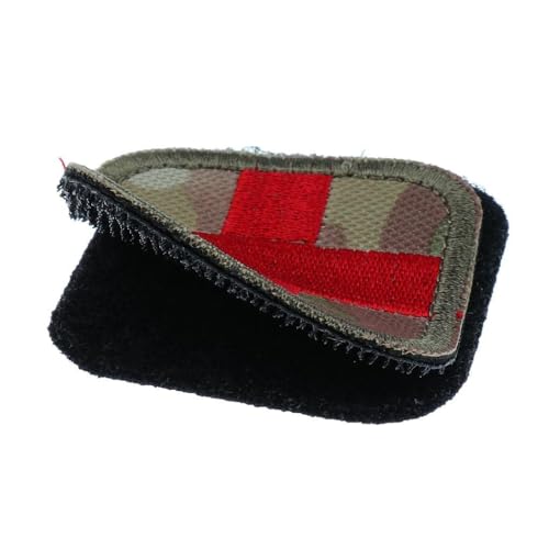 zalati Medic Patch Red Cross Embroidery with Velcro for First Aid ...