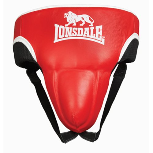 Lonsdale Pro Style Leather Groin Guard,XL (Red) : Amazon.in: Sports ...