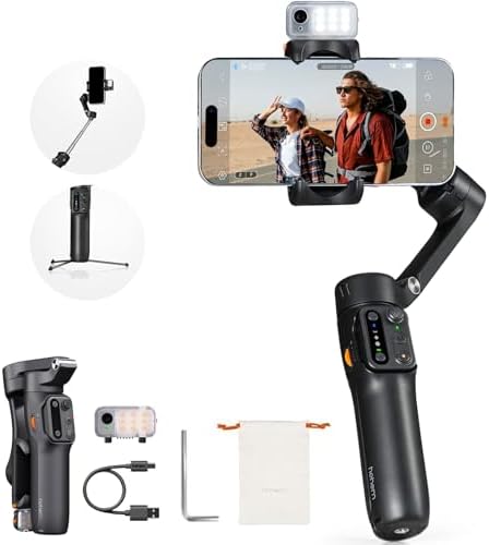 Amazon.com: Hohem iSteady M7 Gimbal Stabilizer for Smartphone, Magnetic ...