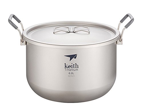 Keith Titanium Ti8301 Pot - 6.0 L : Amazon.in: Home & Kitchen