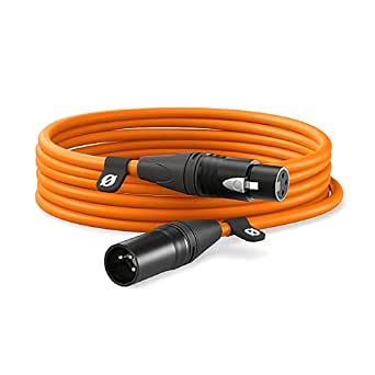 Amazon.com: RØDE XLR-3 Premium XLR Cable (3m, Orange) : Musical Instruments