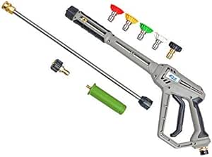 Amazon.com: Blue Hawk 4200-PSI Pressure Washer Spray Gun Kit : Patio ...