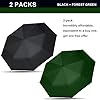 Amazon.com: SIEPASA Two Packs Auto Open & Close Small Travel Umbrella ...