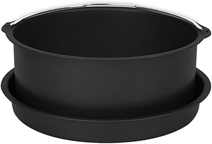 Amazon.com: GUQIANLU Air Fryer Cake Pan,Two 6-Inch Baking Pans for Air ...