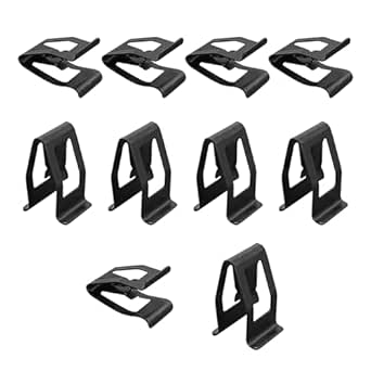 Augeny 10 PCS Dashboard Trim Clips, Metal Car Front Console Dash ...