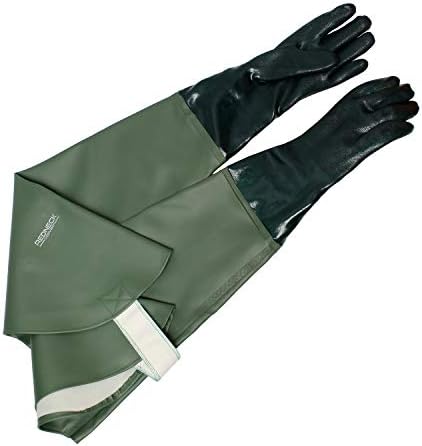Amazon.com : Redneck Convent Trapping Gauntlet Gloves – 38in Insulated ...