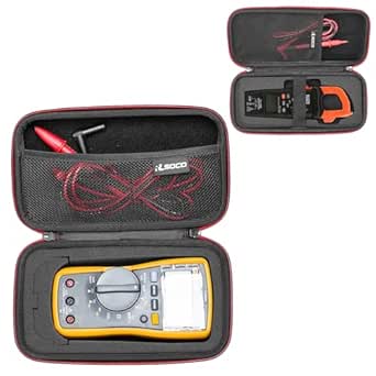RLSOCO Hard Case for Fluke 117/115/116/114/113/177/178/179/233 Digital ...
