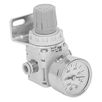 Air Pressure Regulator, ABS Selflocking Regulator ‑100 to ‑1.3 Kpa SMC ...
