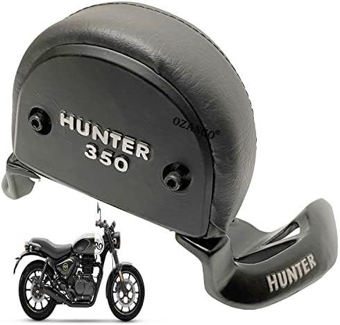 Ozango Bike Heavy Duty Bullet Backrest Support Pillion Cushion Harley ...