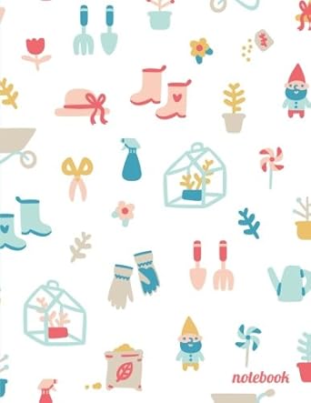 Notebook: Garden Party, Notebook Journal (8.5 x 11): Joy Tree Journals ...