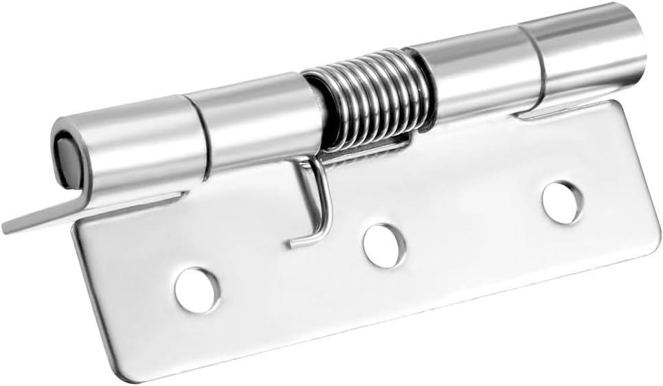 METALLIXITY Spring Loaded Hinges (2.4''), 304 Stainless Steel Self ...