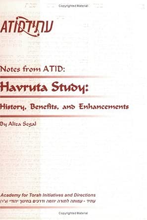 Havruta Study: History, Benefits and Enhancements | Amazon.com.br