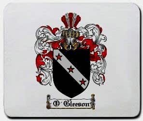 Amazon.com: O'gleeson Family Shield / Coat of Arms Mouse Pad : Office ...