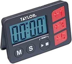 Taylor Pro Just Another Minute Digital Kitchen Timer (100 Minutes ...