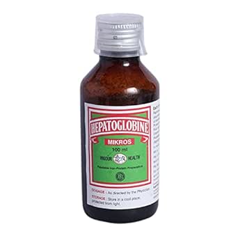 Hepatoglobine Mikros - Bottle of 100 ml Syrup : Amazon.in: Health ...