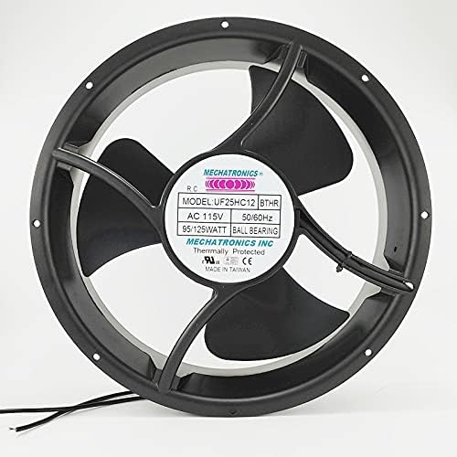 Amazon.com: UF25HC12-BTHR MECHATRONICS 115V 254mm Cooling Fan - 25489 ...