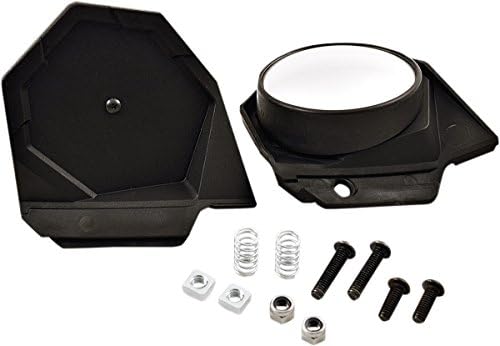 Amazon.com: PowerMadd 34455 Black Sentinel Handguard Mirror Kit (Fixed ...