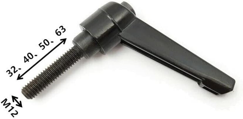 Amazon.com: M12 Thread Metal Adjustable Handle Clamping Lever for CNC ...