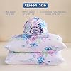 Amazon.com: JSD Purple Hydrangea Floral Sheet Set Queen Size, 4 Piece ...