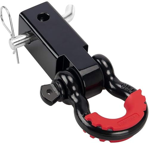 Shackle Hitch Receiver 2 inch with Hitch Pin, 41918 Lbs Break Strength ...