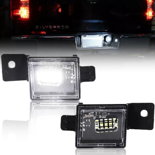 Amazon.com: VANKUB LED License Plate Light for 2014-2023 Chevy ...