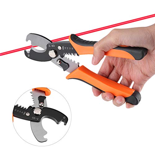 Wire Strippers, Professional Wire Cable Stripper Cutter, Stripping ...