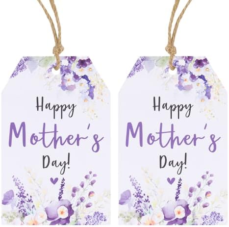 Amazon.com : Anwyll Mothers Day Gift Tags,Happy Mother's Day Tags ...