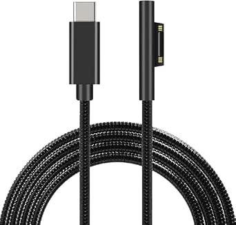 Master Cables 6.6 Foot Replacement Surface Laptop and Tablet Braided ...