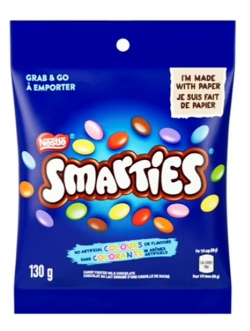 Amazon.com: Original Smarties Pouch Bag Love to Share Smarties ...